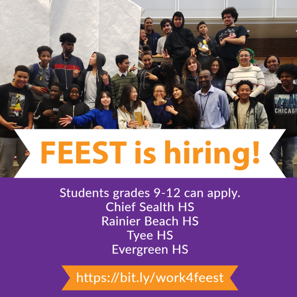 Now hiring youth leaders - FEEST Seattle